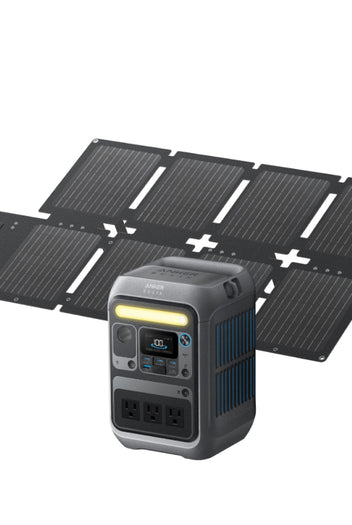 Anker Solix C300 Portable Power Station with Anker Solix PS60 Compact ...