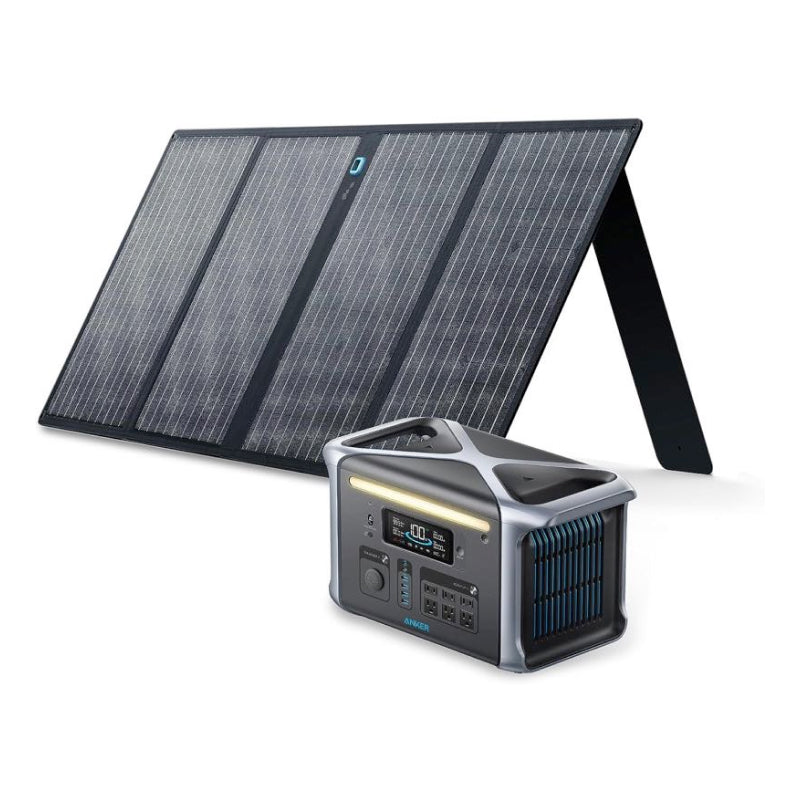 Anker 757 Portable Power Station (PowerHouse 1229Wh) & 625 Solar Panel ...